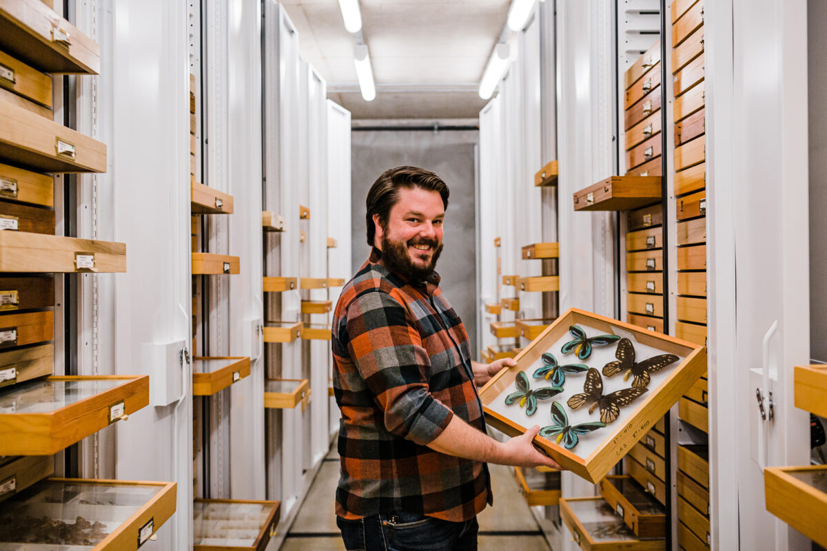 Chris Grinter has spent much of his life surrounded by insects